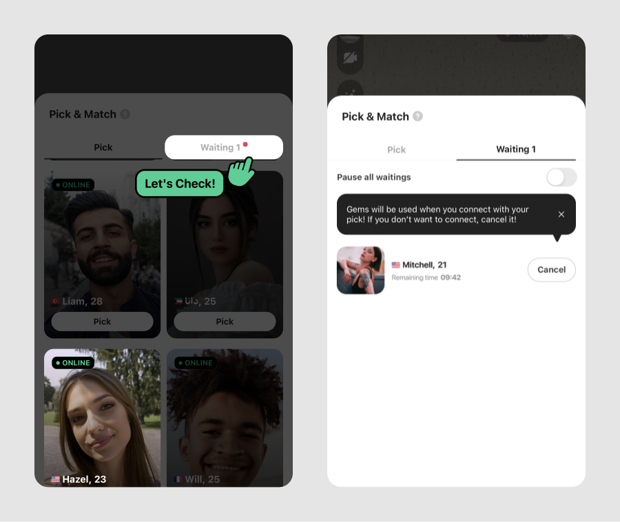 What is Pick & Match? – Azar Help Center